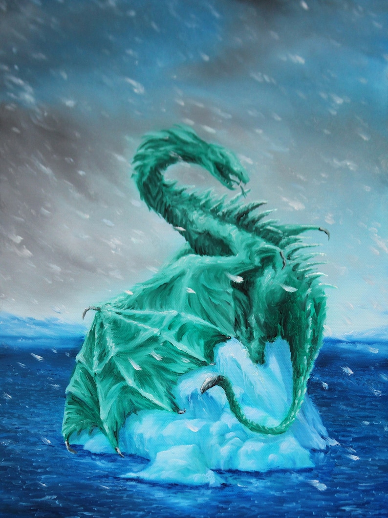 2x4 3x4 Magnet Dragon Dragons Fantasy Creature - Etsy