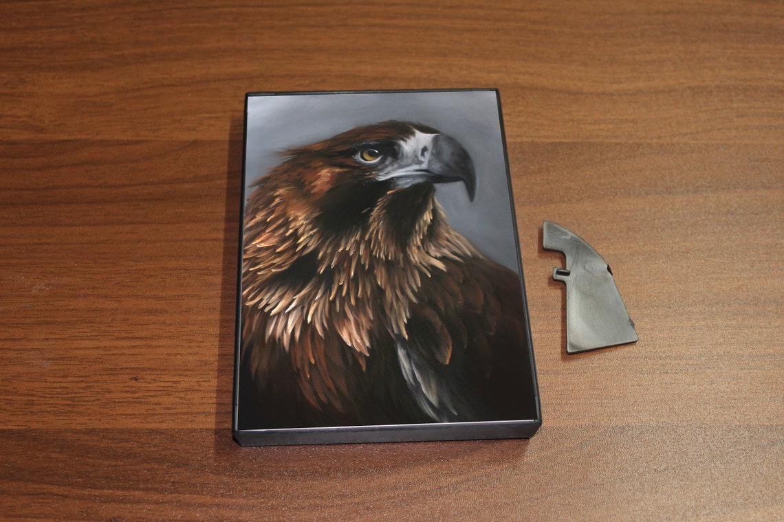 Art PRINT Wedge-tailed Eagle Bird Hawk Brown Hunting Birds - Etsy