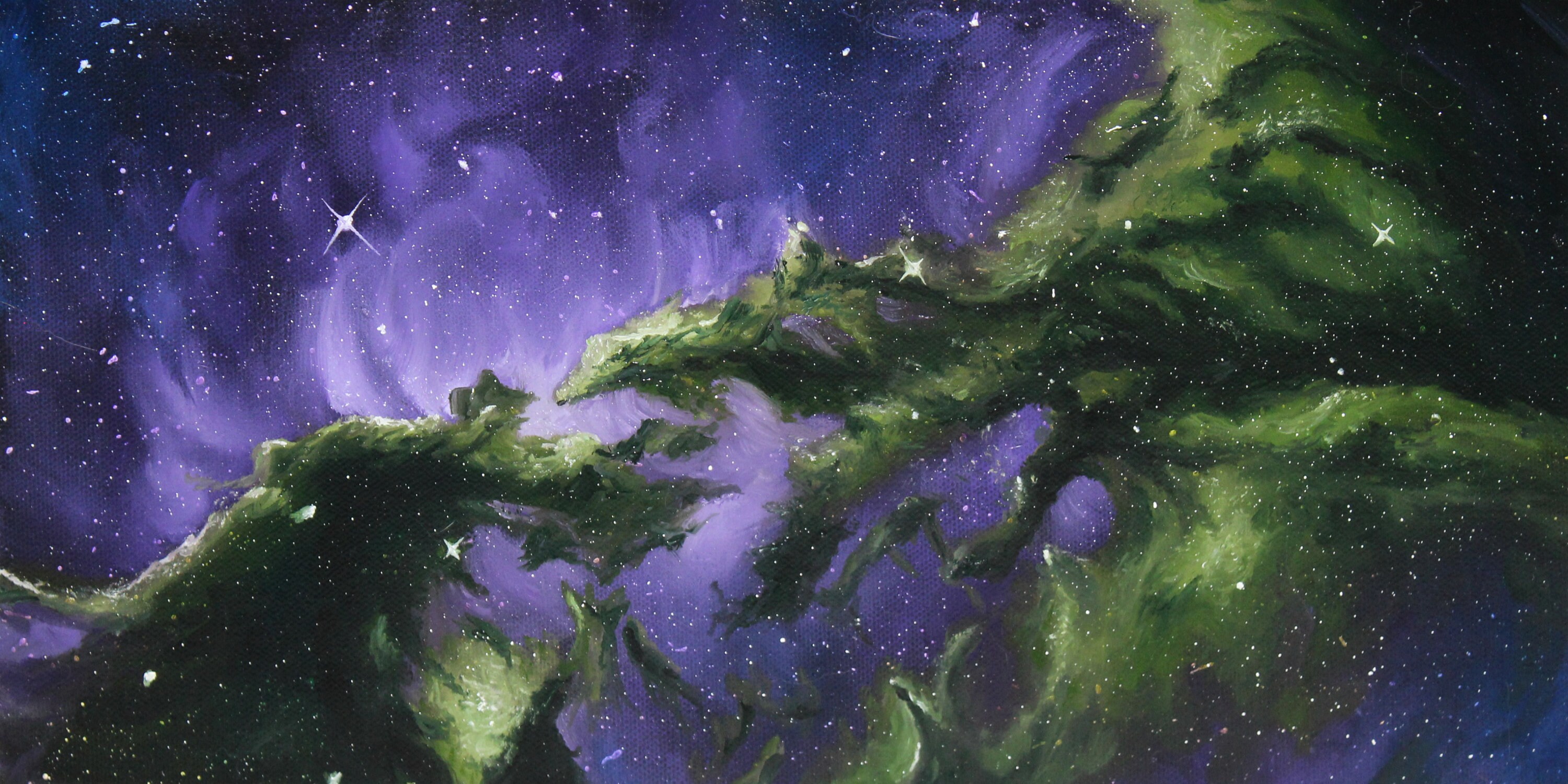 2x4" Magnet Space Outer Space Nebula Galaxy Deep Space Art Print ...