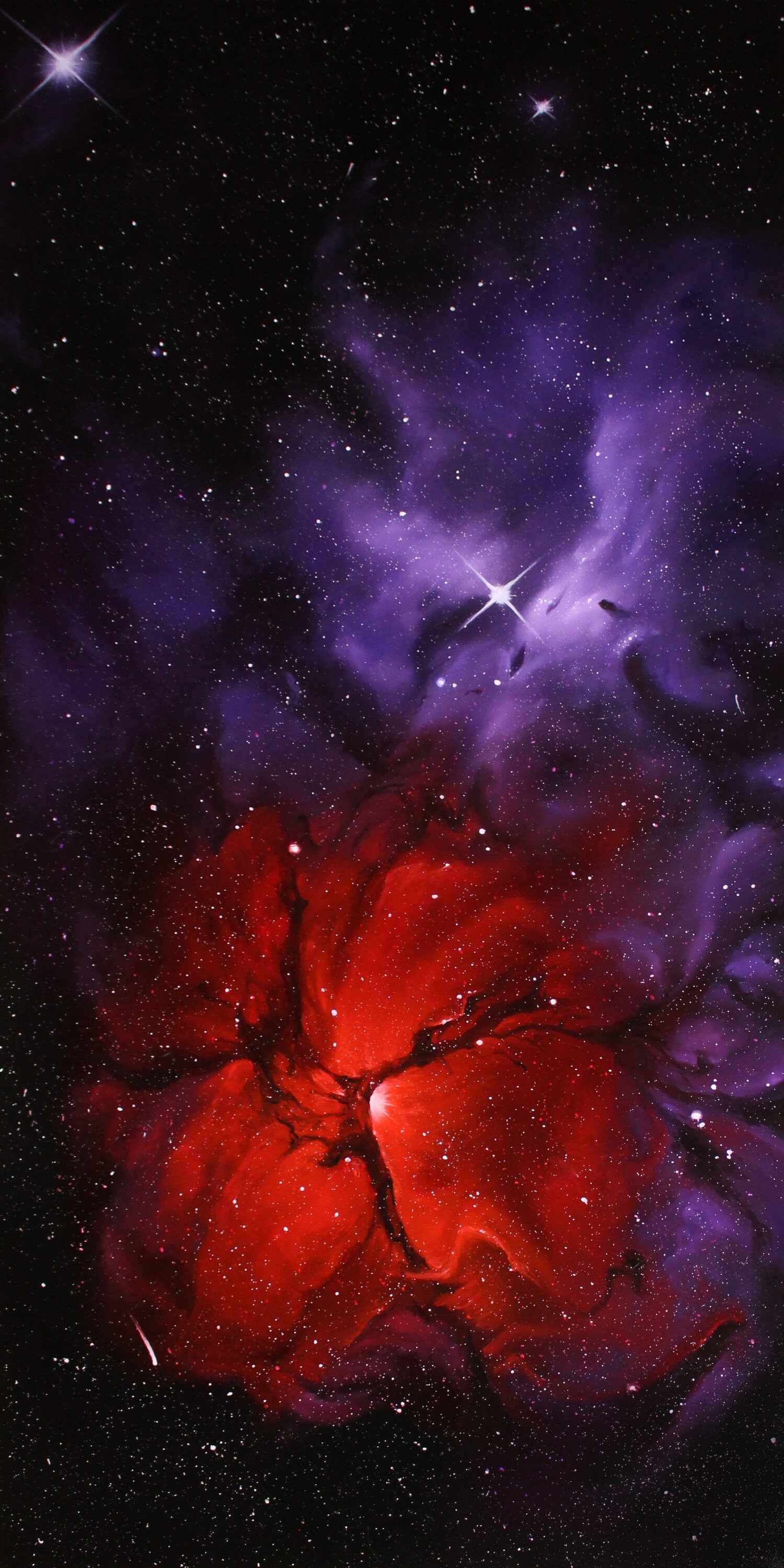 2x4" Magnet Space Outer Space Nebula Galaxy Deep Space Art Print ...