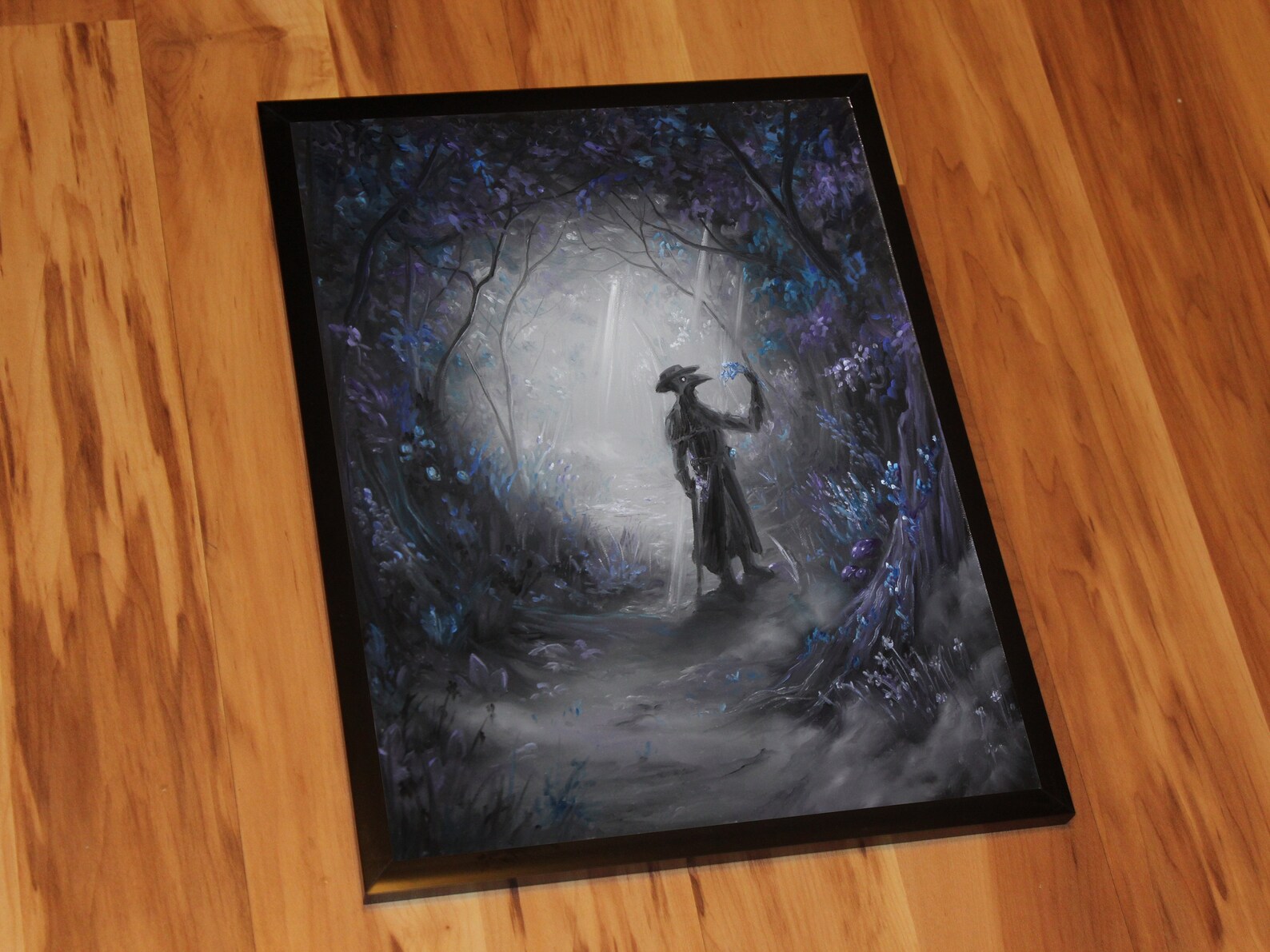 Art PRINT Plague Doctor Searching for Cure Enchanted Dark - Etsy