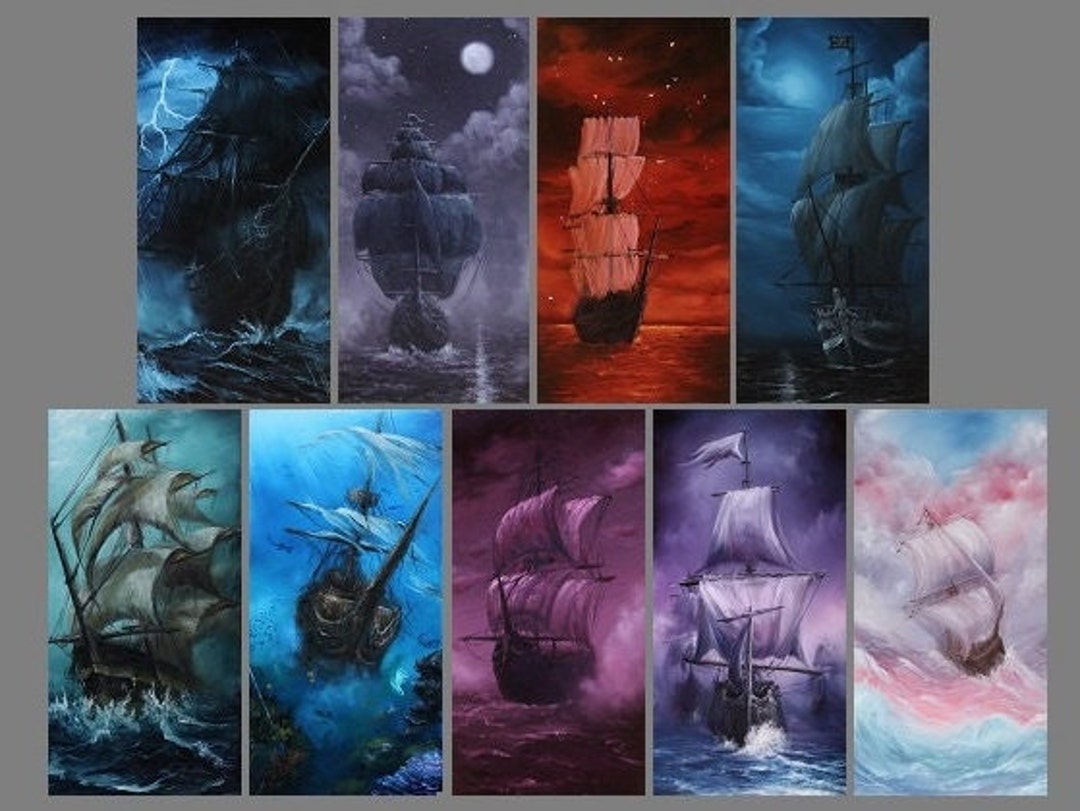 2x4" Magnet Ship Ships Boats Sailing Fantasy Viking Longboat Ship of ...