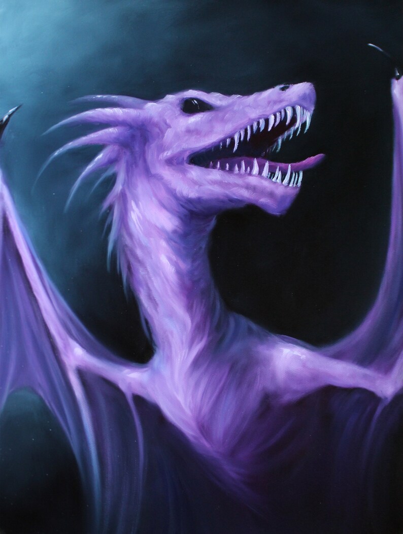 2x4 3x4 Magnet Dragon Dragons Fantasy Creature - Etsy