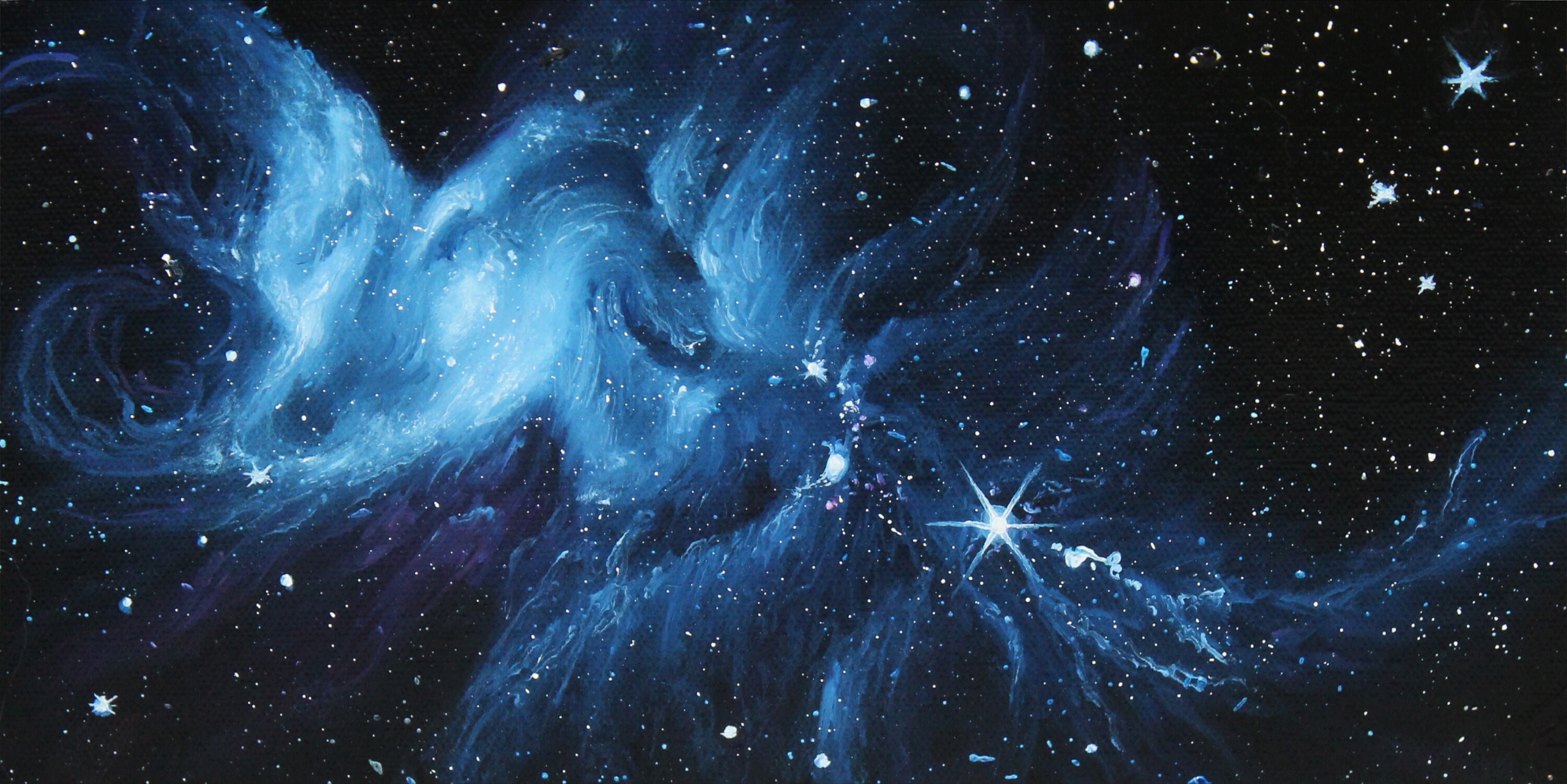 2x4 Magnet Space Outer Space Nebula Galaxy Deep Space | Etsy