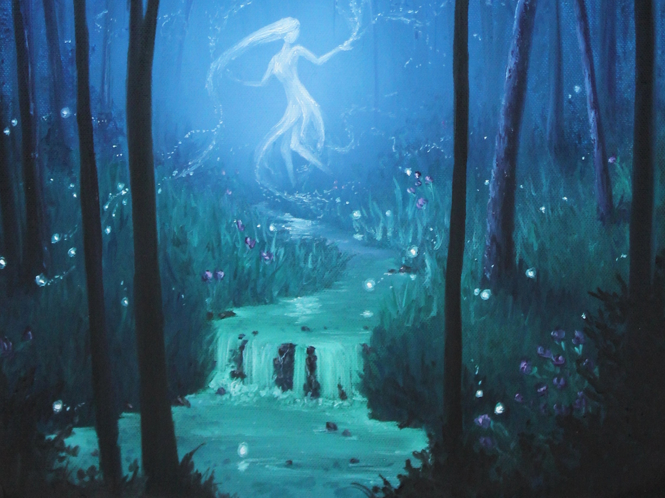 Fantasy Forest Night