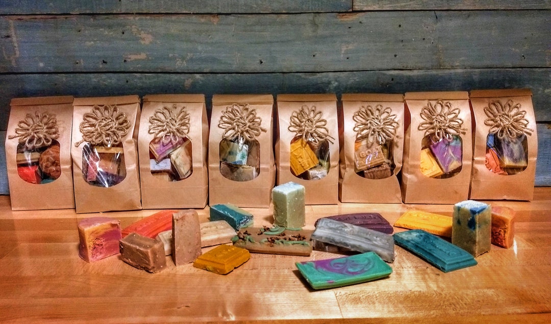 All Natural Goat Milk Soap Chunks Gift Bag - Etsy