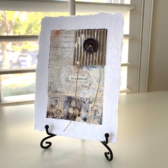 FUNDRAISER FOR Ukrainecollage Art Oil and Cold Wax Collage - Etsy