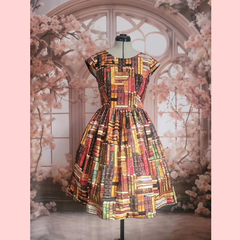 Library Dress - Etsy