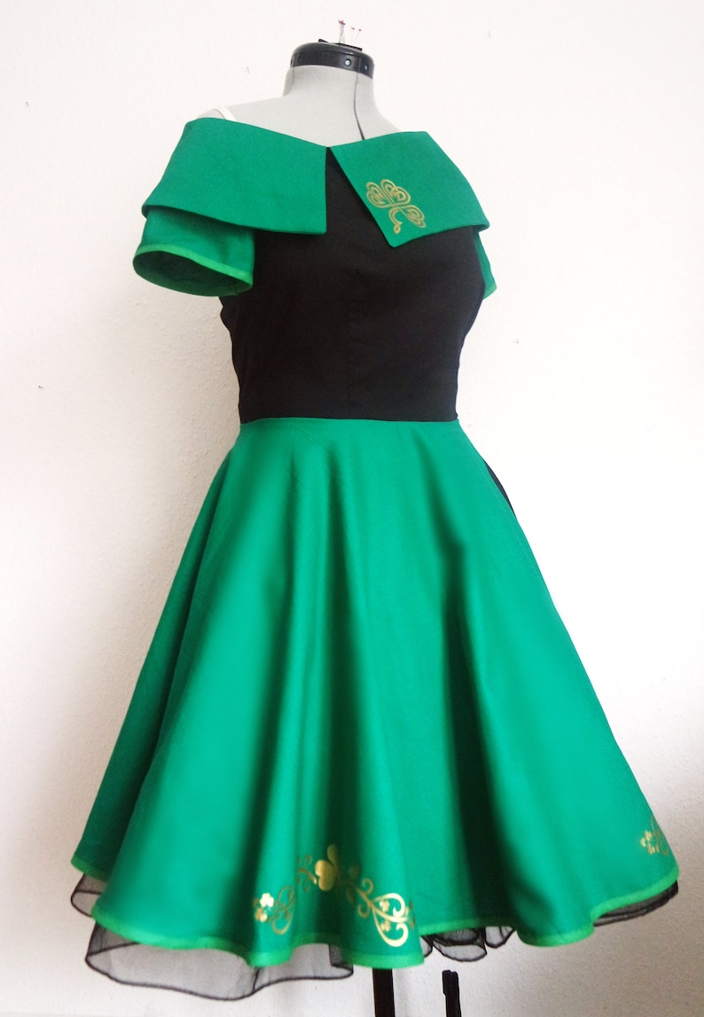 Shamrock Dress / St. Patricks Day Dress - Etsy