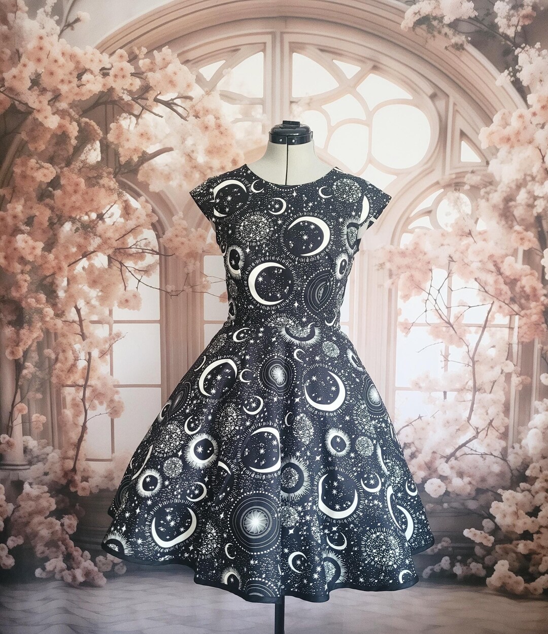 Moon and Stars Dress - Glows in the Dark - Etsy