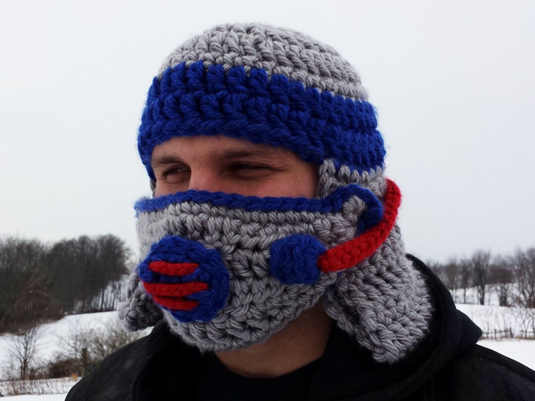 CROCHET PATTERN: Gas Mask Helmet - Halloween Hat With Mask PDF - Etsy