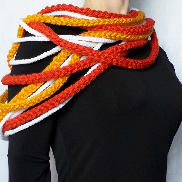 Crochet Chain Scarf - Etsy