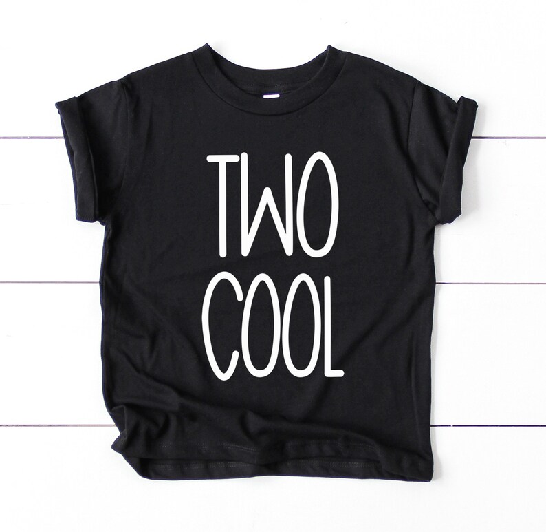 TWO COOL Shirt | 2nd Birthday Shirt Boy | Two Cool Birthday | Boys ...