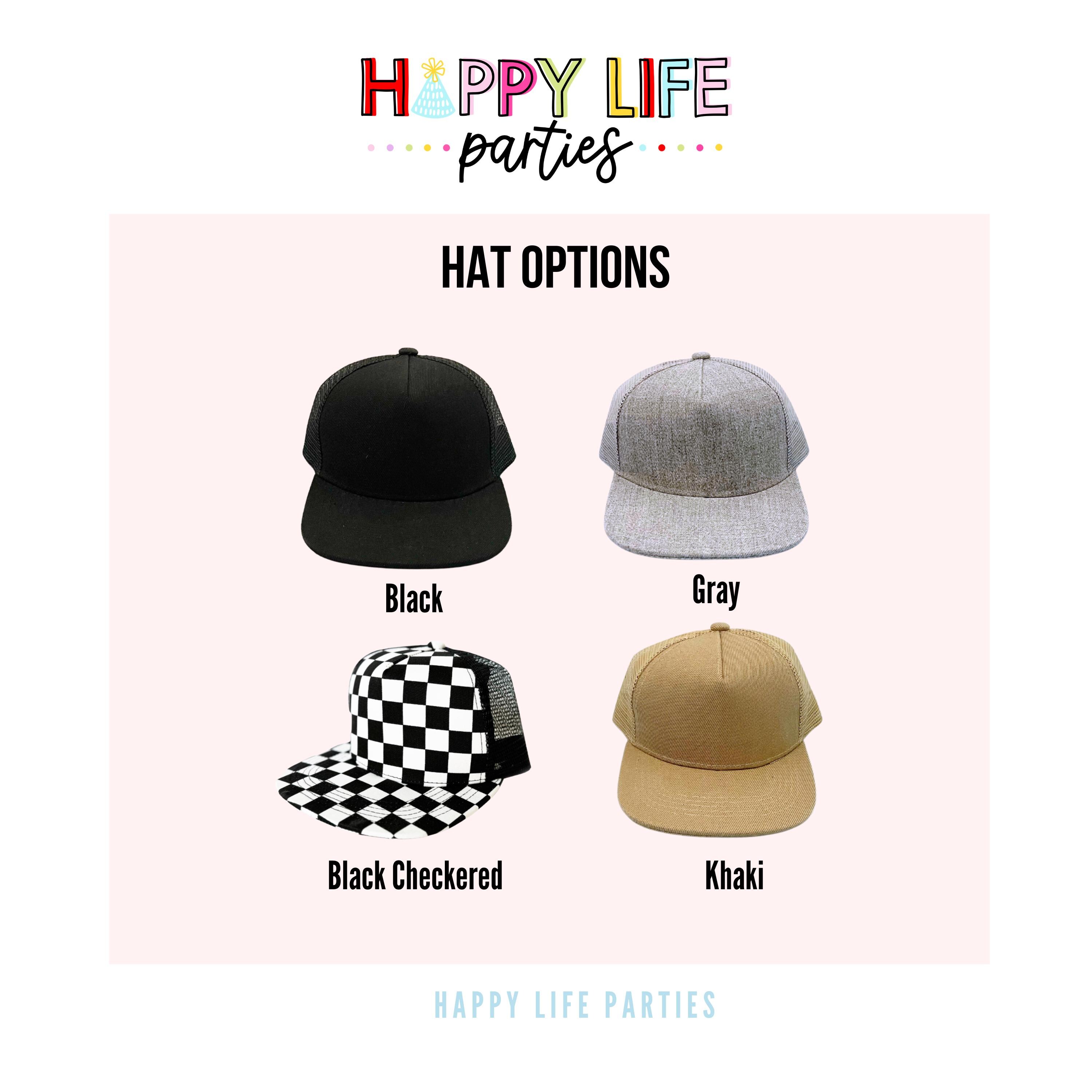 Boys Hat | Kids Hats | Leather Patch Trucker | Never Grow up Toddler ...