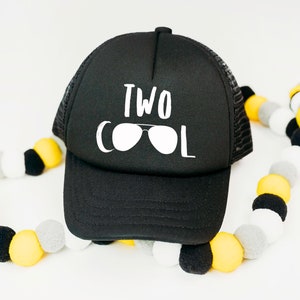 Two Cool Hat - 2nd Birthday Hat Boy - Two Hat - 2 Year Old Boy Gift ...