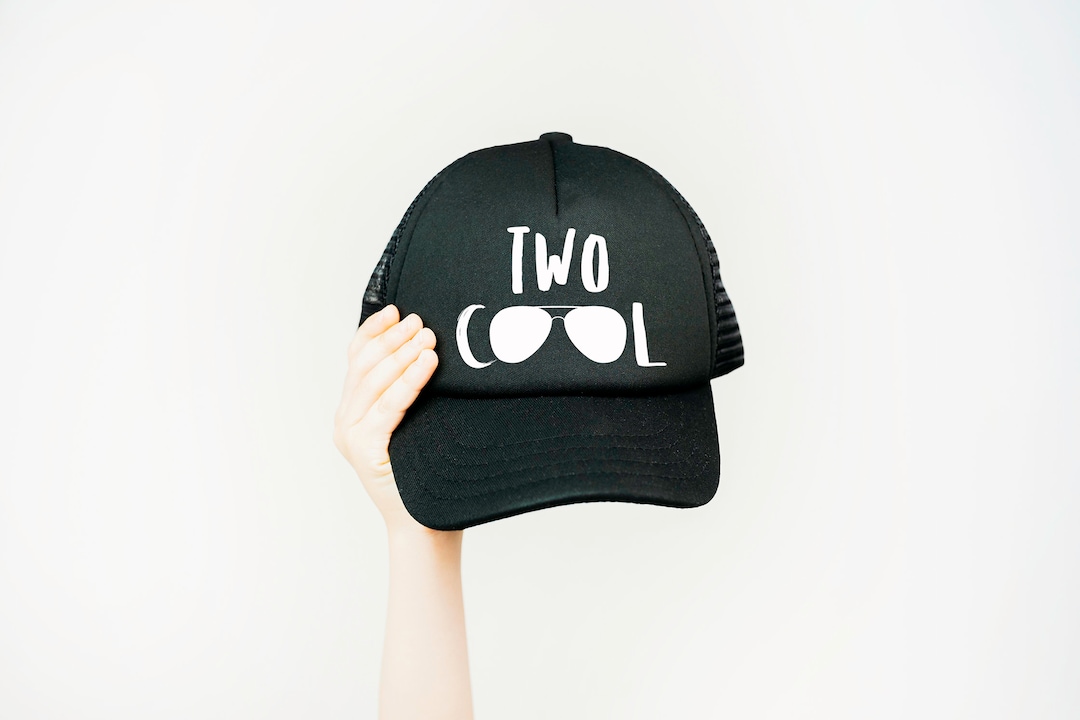 Two Cool Hat - 2nd Birthday Hat Boy - Two Hat - 2 Year Old Boy Gift ...