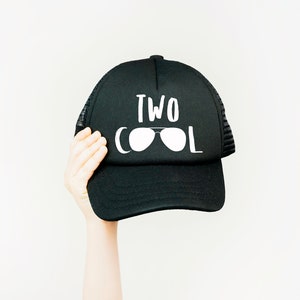 Two Cool Hat - 2nd Birthday Hat Boy - Two Hat - 2 Year Old Boy Gift ...