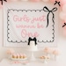 Girls First Birthday, Girls Just Wanna Be One, Pink Dainty Bow Banner ...