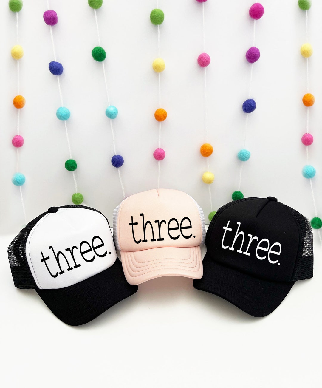 3rd Birthday Outfit - Third Birthday Hat - Three Hat - 3rd Birthday ...