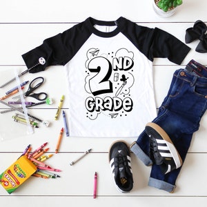 2nd Grade Shirt Back to School Shirts Second Grade - Etsy