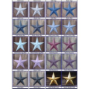 4 Inch Heavy Duty Painted Barn Star - Etsy