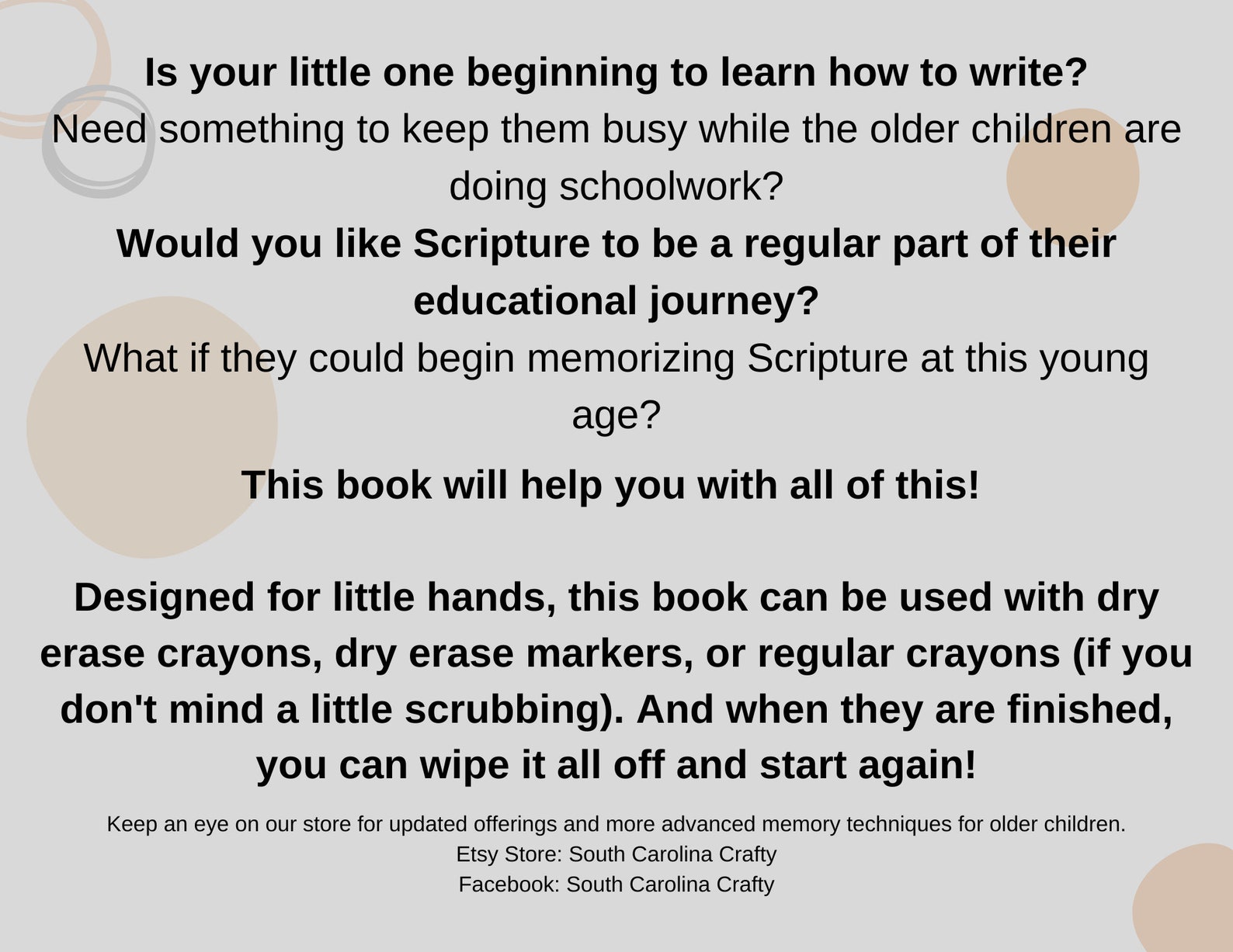 Scripture Handwriting Practice - Toddler, Preschool **book 2** - Etsy