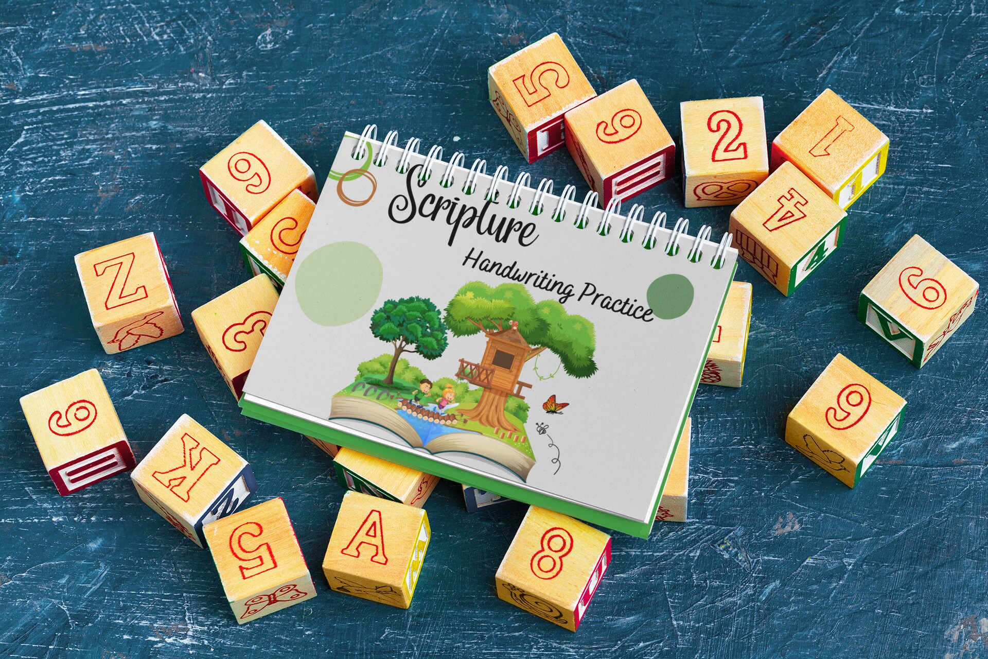 Scripture Handwriting Practice Toddler, Preschool book 2 - Etsy