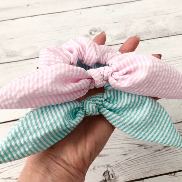 Bow Scrunchie - Etsy
