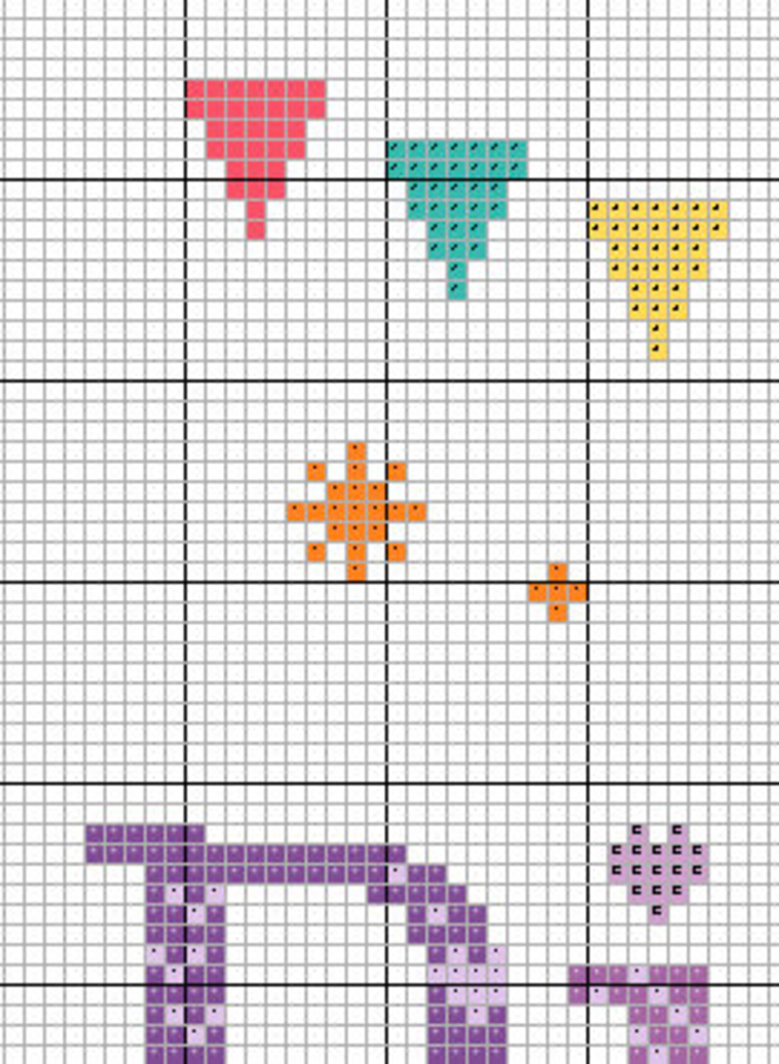 60th Wedding Anniversary Cross Stitch Pattern Customizable | Etsy
