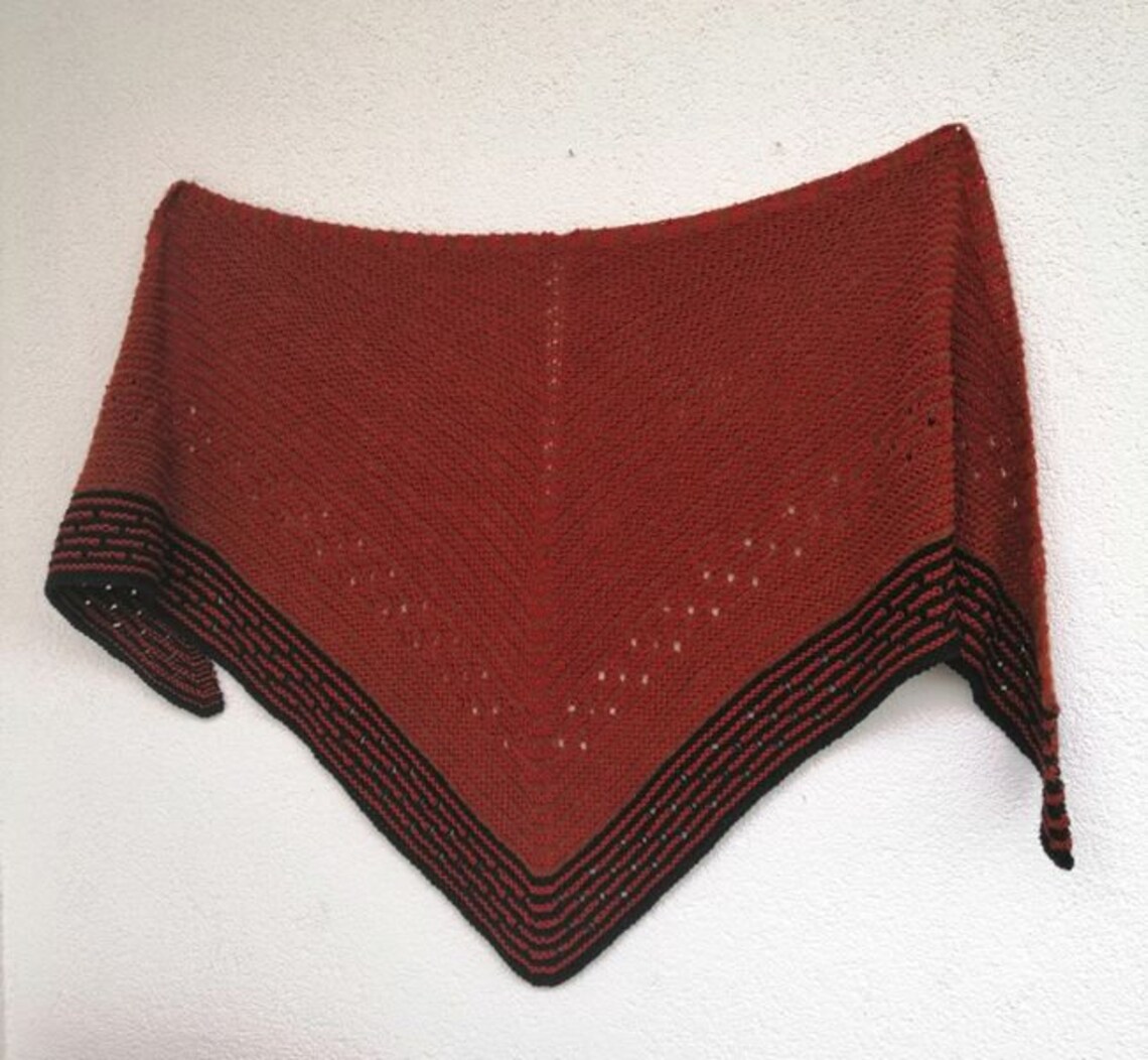 Shoulder Cloth Triangle Towel Large and Warm in Black - Etsy