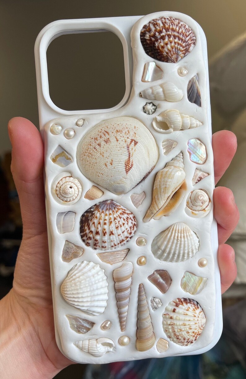 Seashell Mosaic Phone Case - Etsy