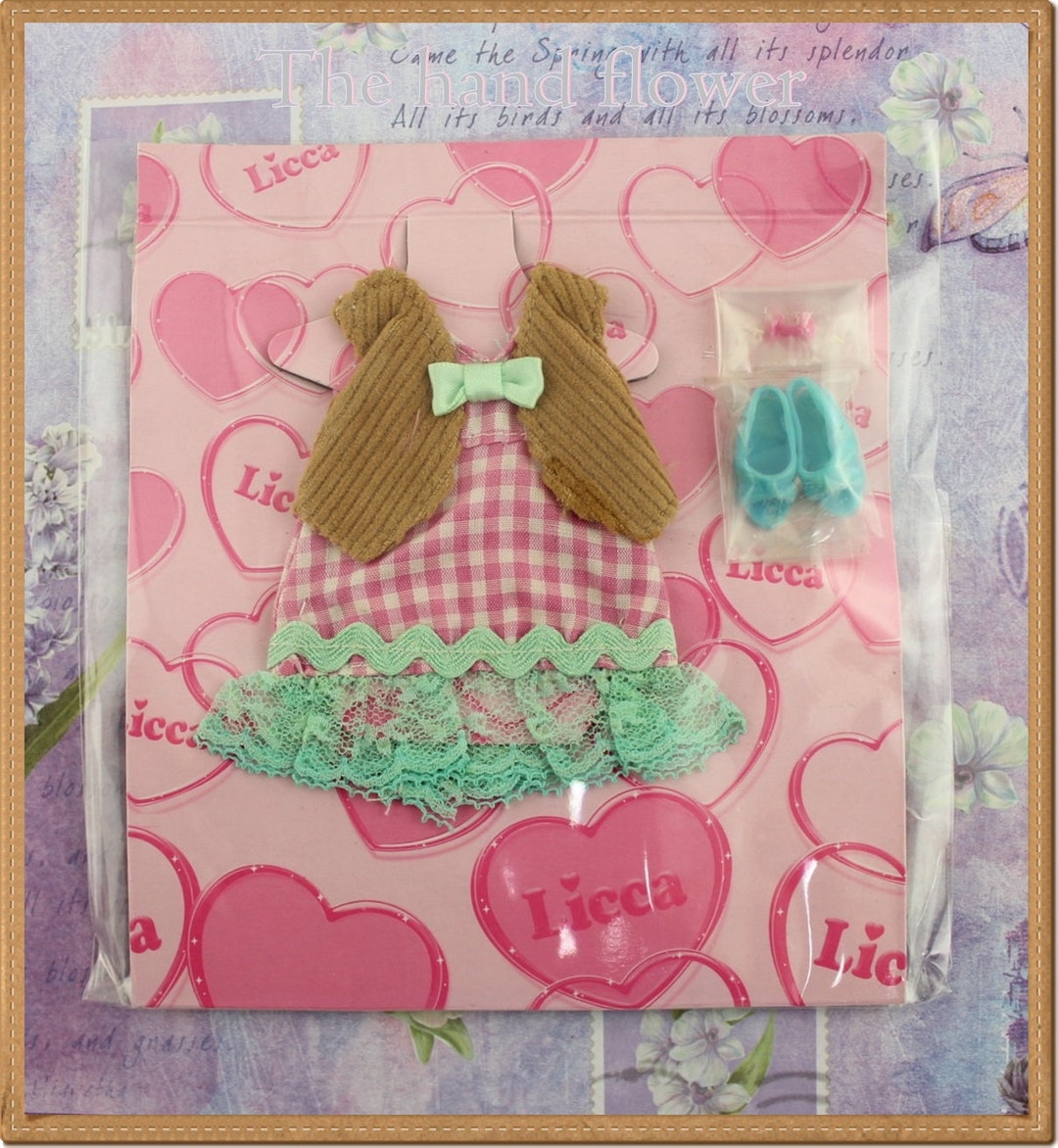 Takara Tomy Licca-chan vestido LW-17 traje de muñeca. Sin muñecas. - Etsy España