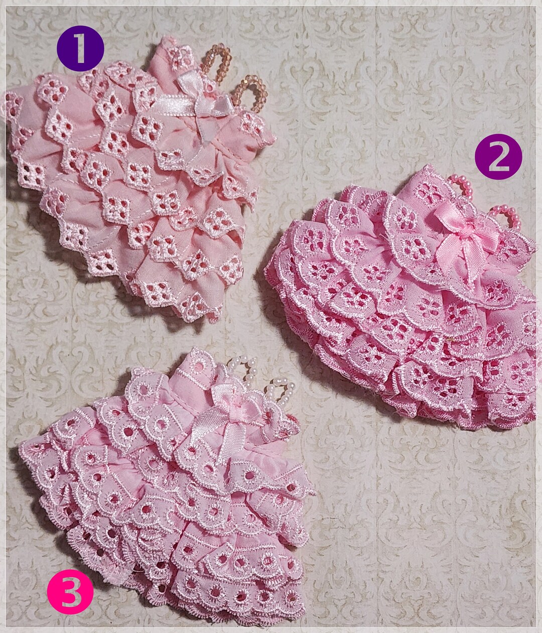 Blythe Tiered Ruffle Layer Top, Blythe Clothes, Blythe Clothing, Blythe ...