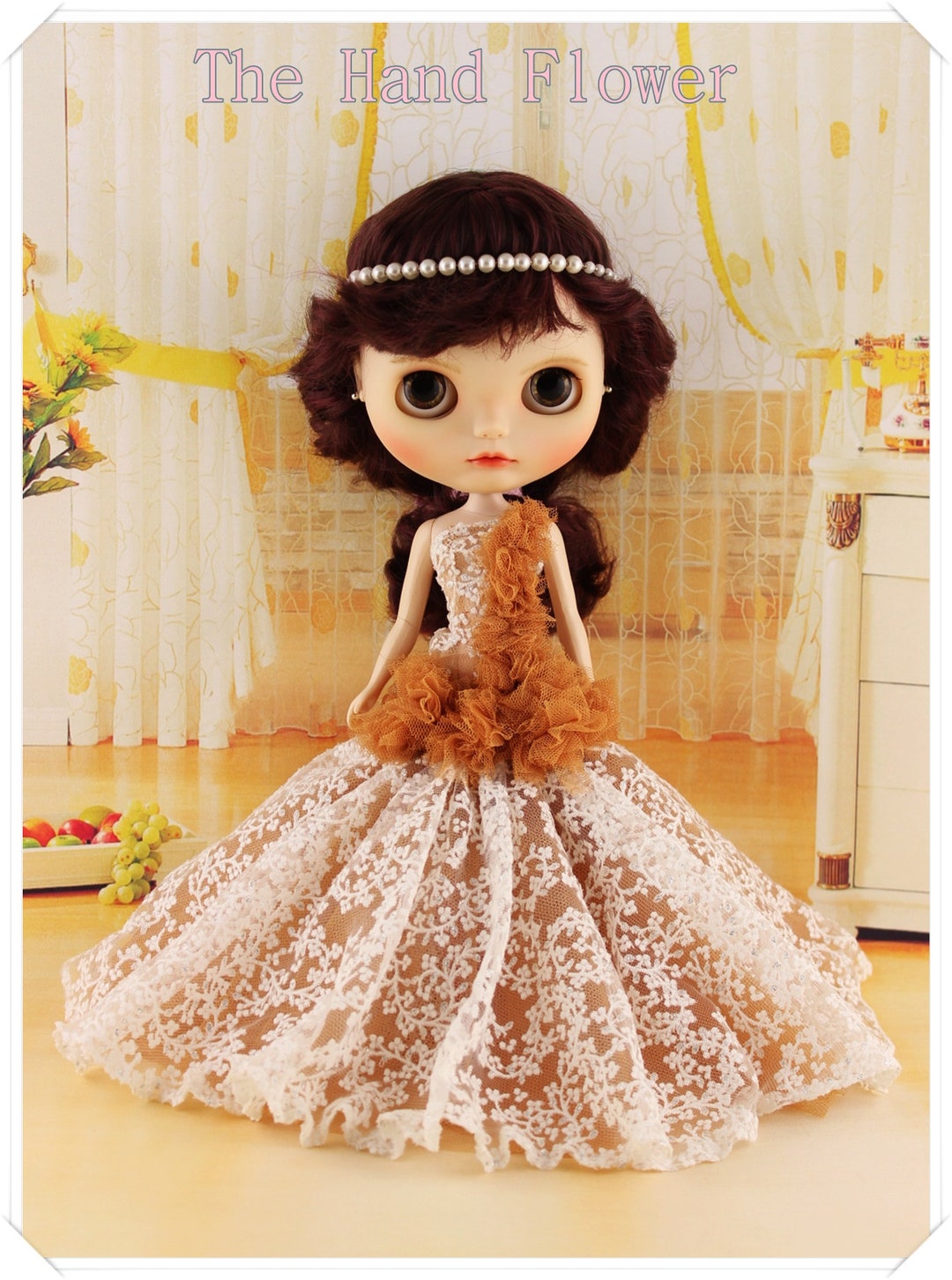 Blythe Dress,doll Handmade Outfit Gown Dress. - Etsy