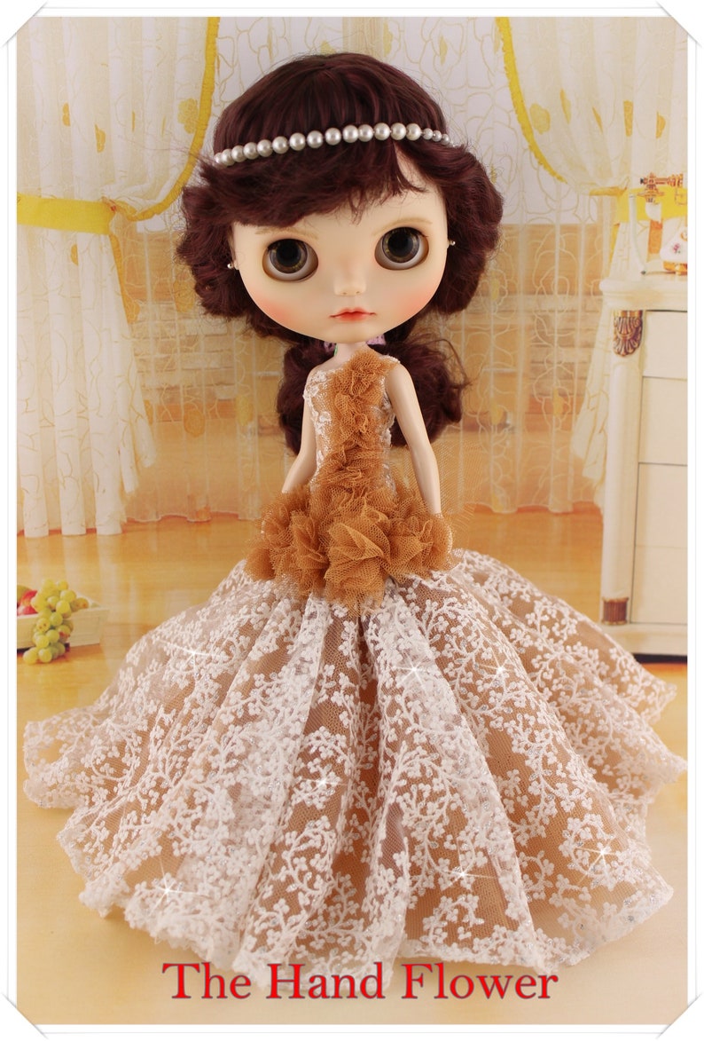Blythe Dressdoll Handmade Outfit Gown Dress. - Etsy