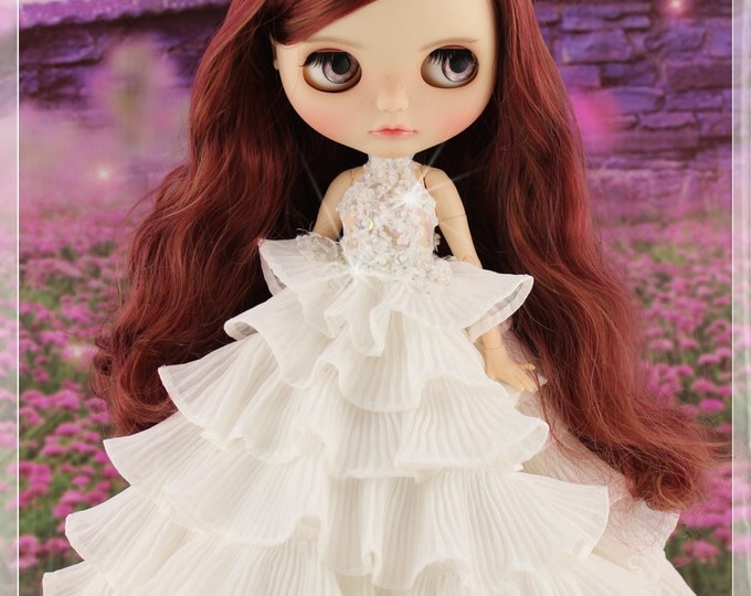 Blythe Dressdoll Handmade Outfit Gown Dress. - Etsy