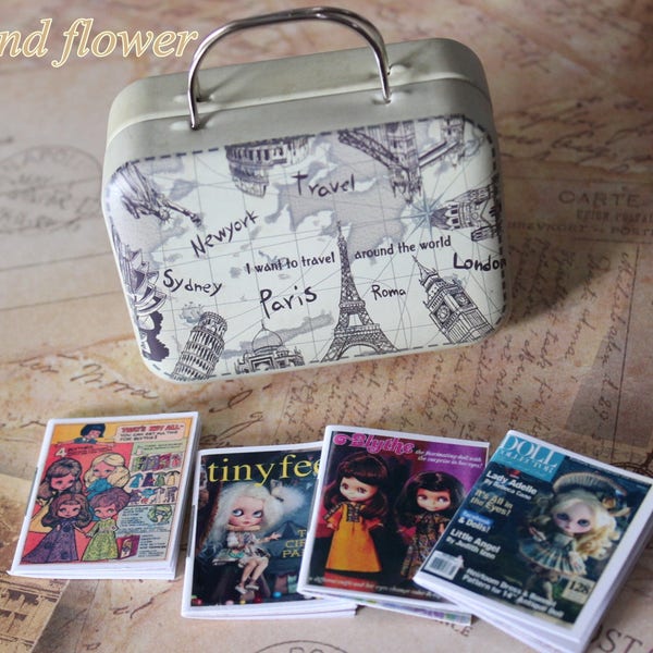 Suitcase Dollhouse - Etsy