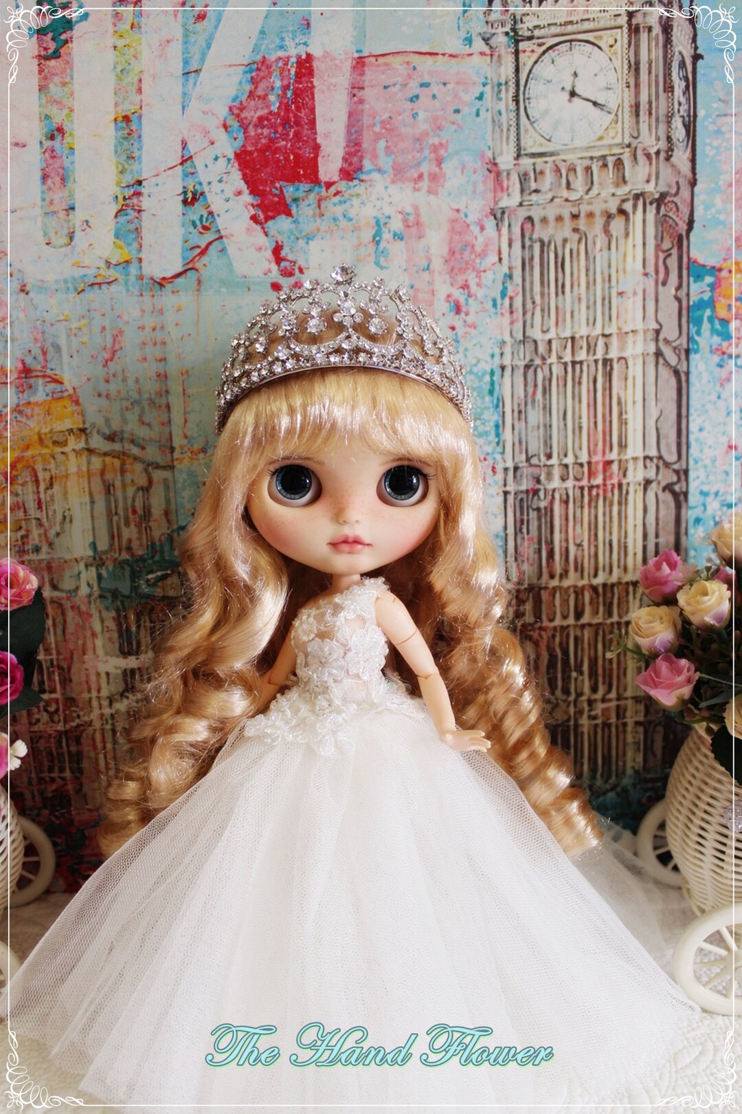 Blythe Dress,doll Handmade Outfit Gown Dress. - Etsy