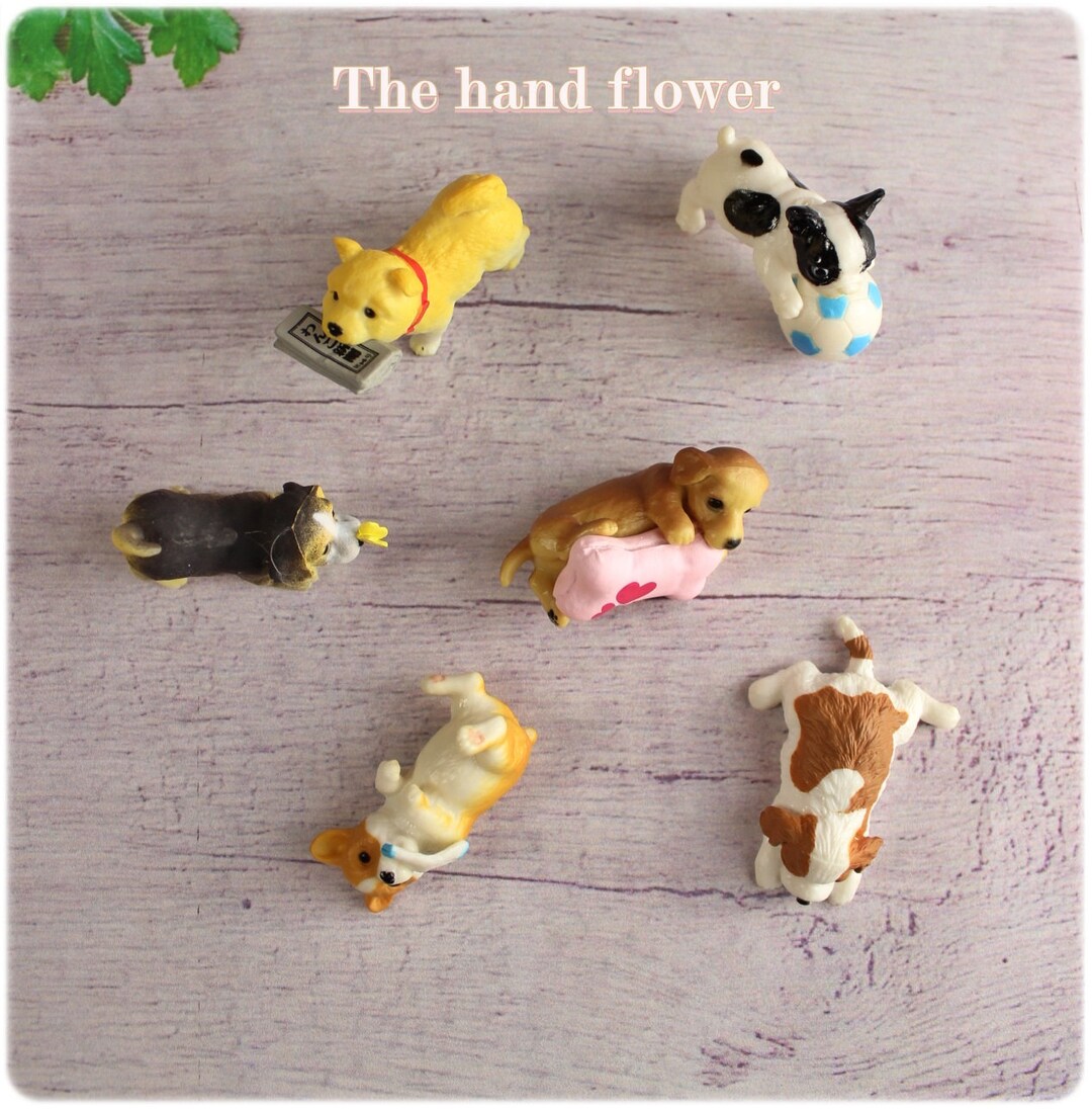 Miniature Dogs Set of Playful Dogs Dogs Animal Toy Dogs Small Gift Mini ...