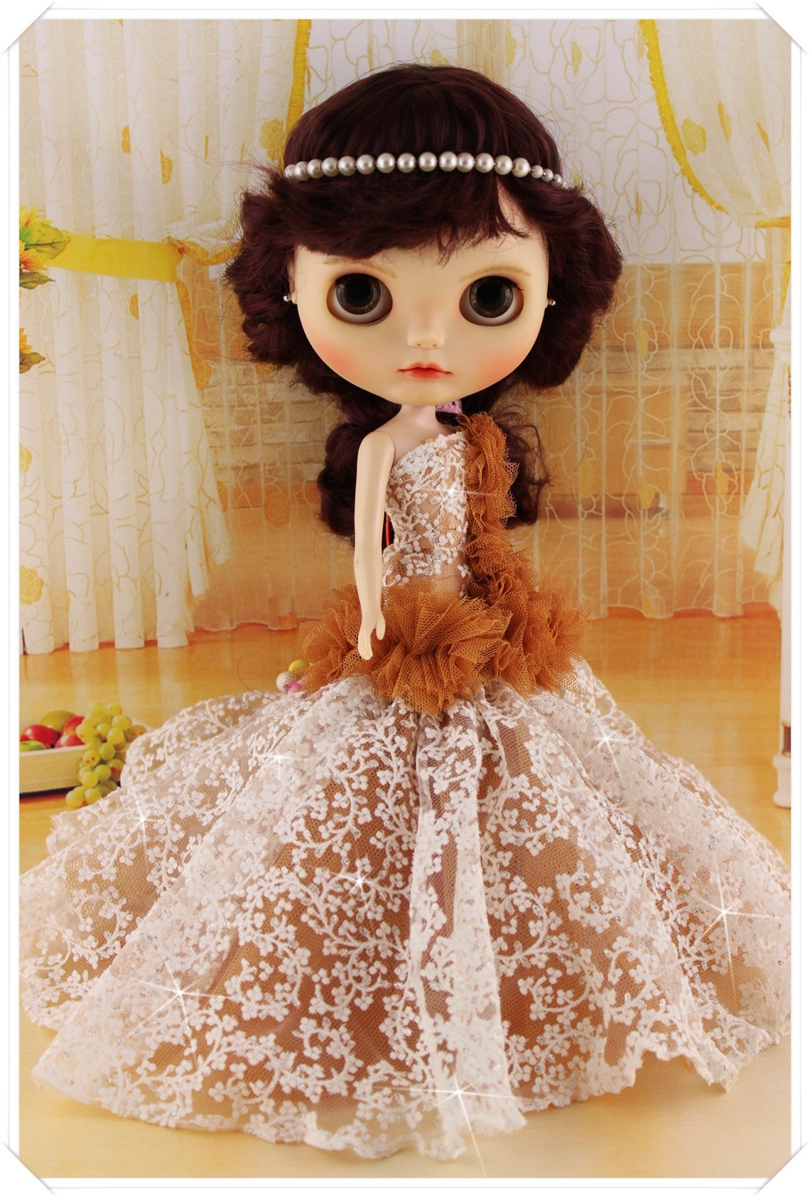 Blythe Dressdoll Handmade Outfit Gown Dress. - Etsy