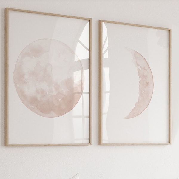 Nursery Moon Decor - Etsy