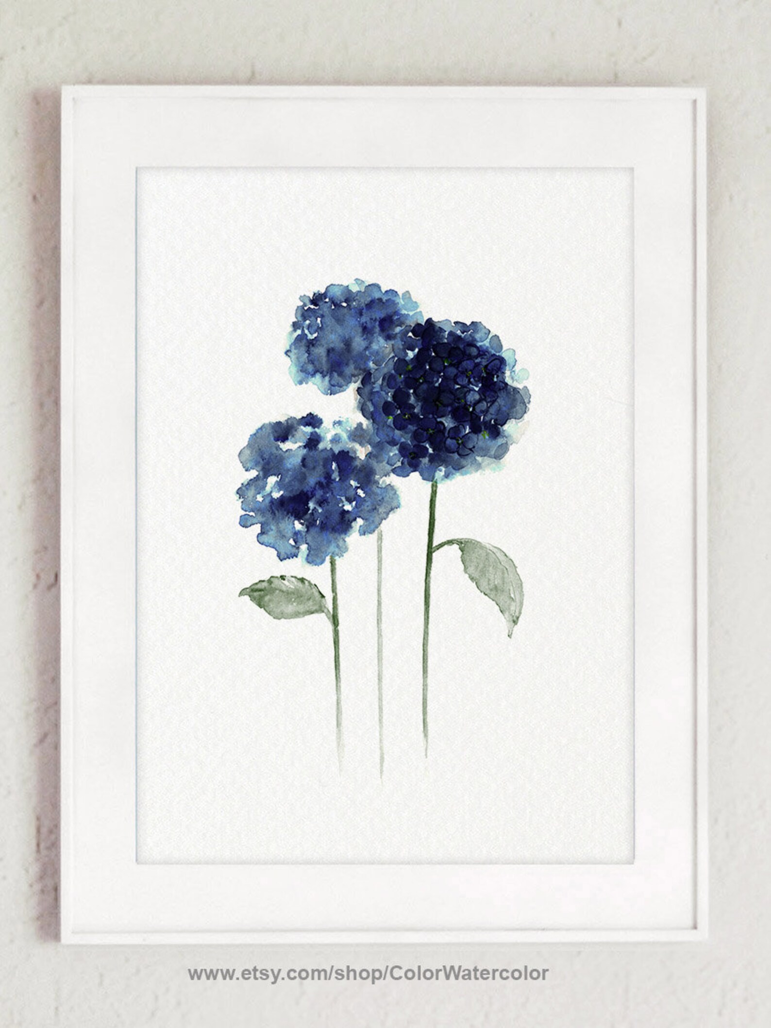 Hydrangea Art Print Floral Bouquet Print Wall Art Flowers - Etsy