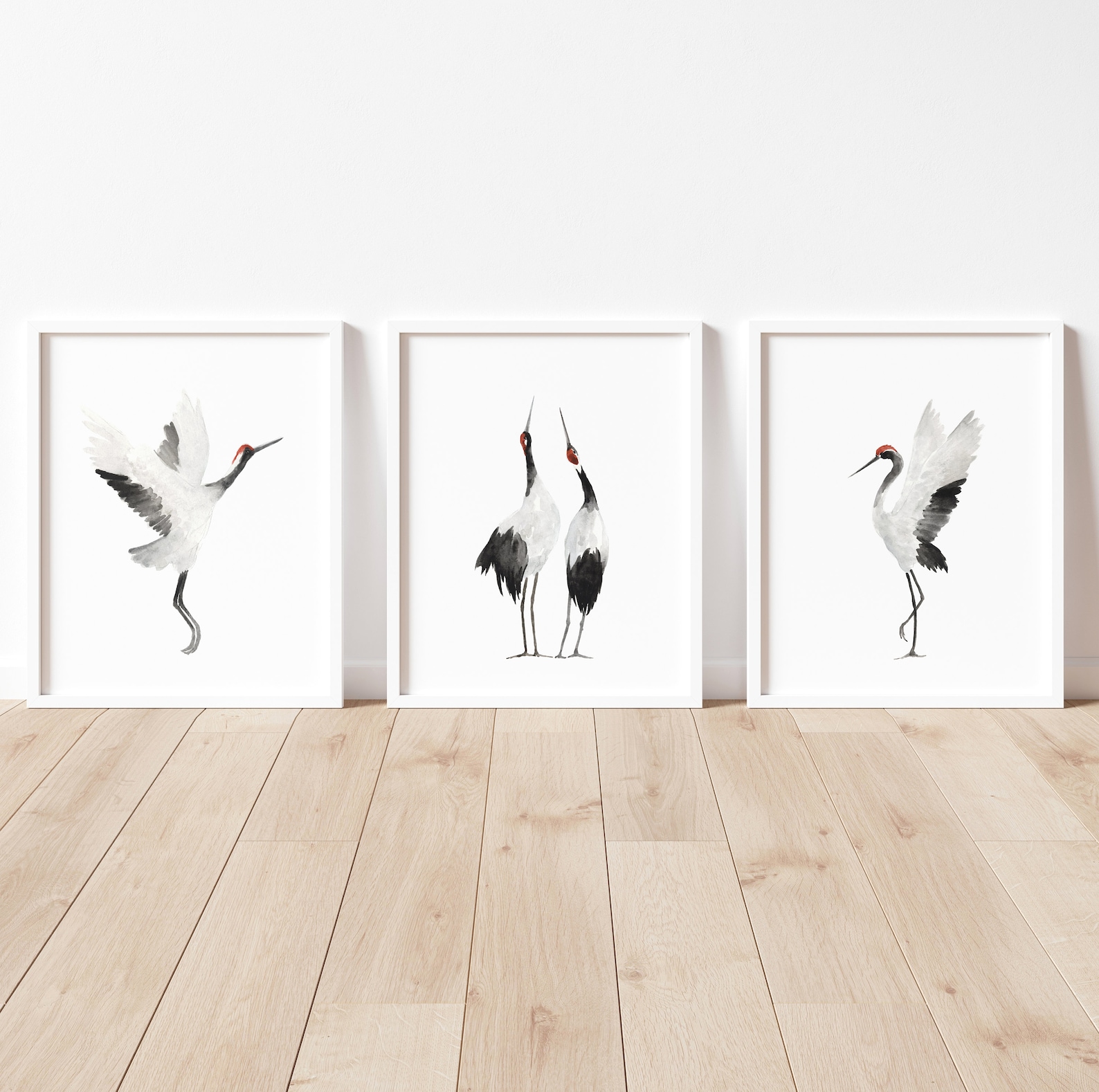 Crane Wall Art Crane Print Crane Art Print Crane Wall - Etsy