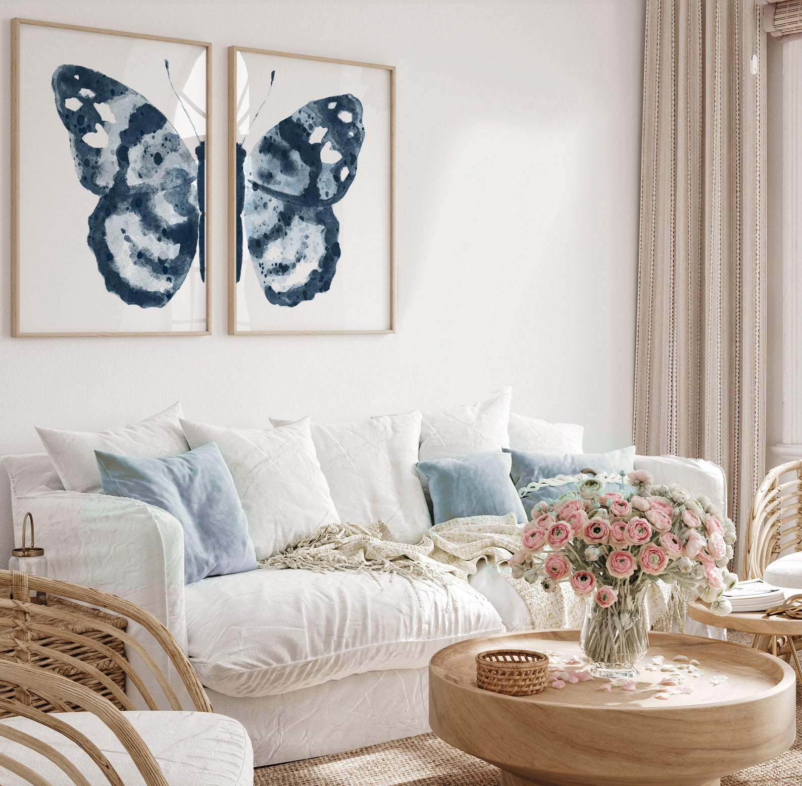 Butterfly Wall Art Butterfly Wall Decor Butterfly Art Print - Etsy