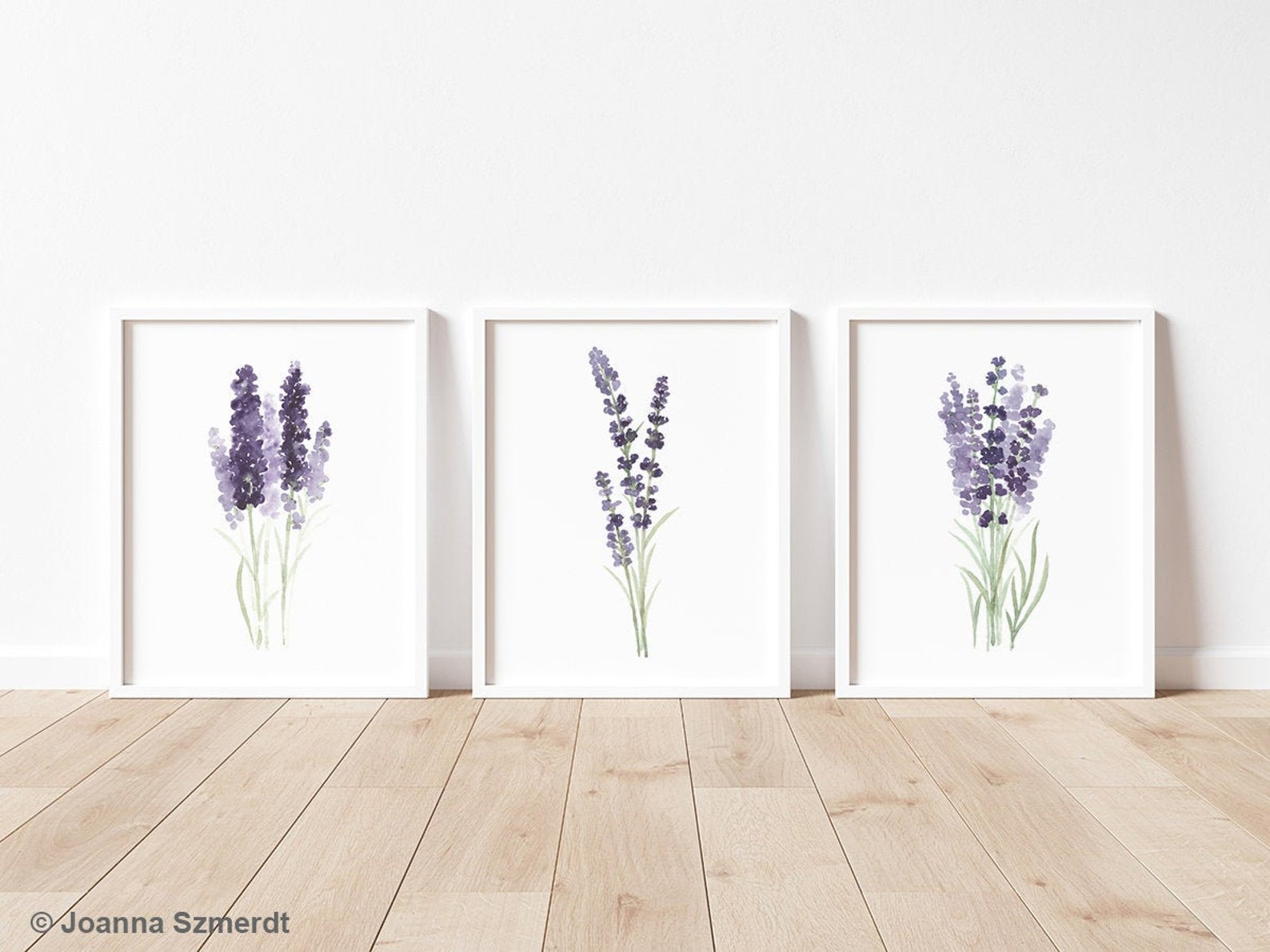 Lavender Flower Wall Art Canvas Botanical Print Kitchen Wall - Etsy