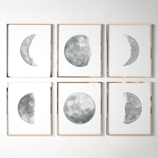 Moon Phase Decor - Etsy