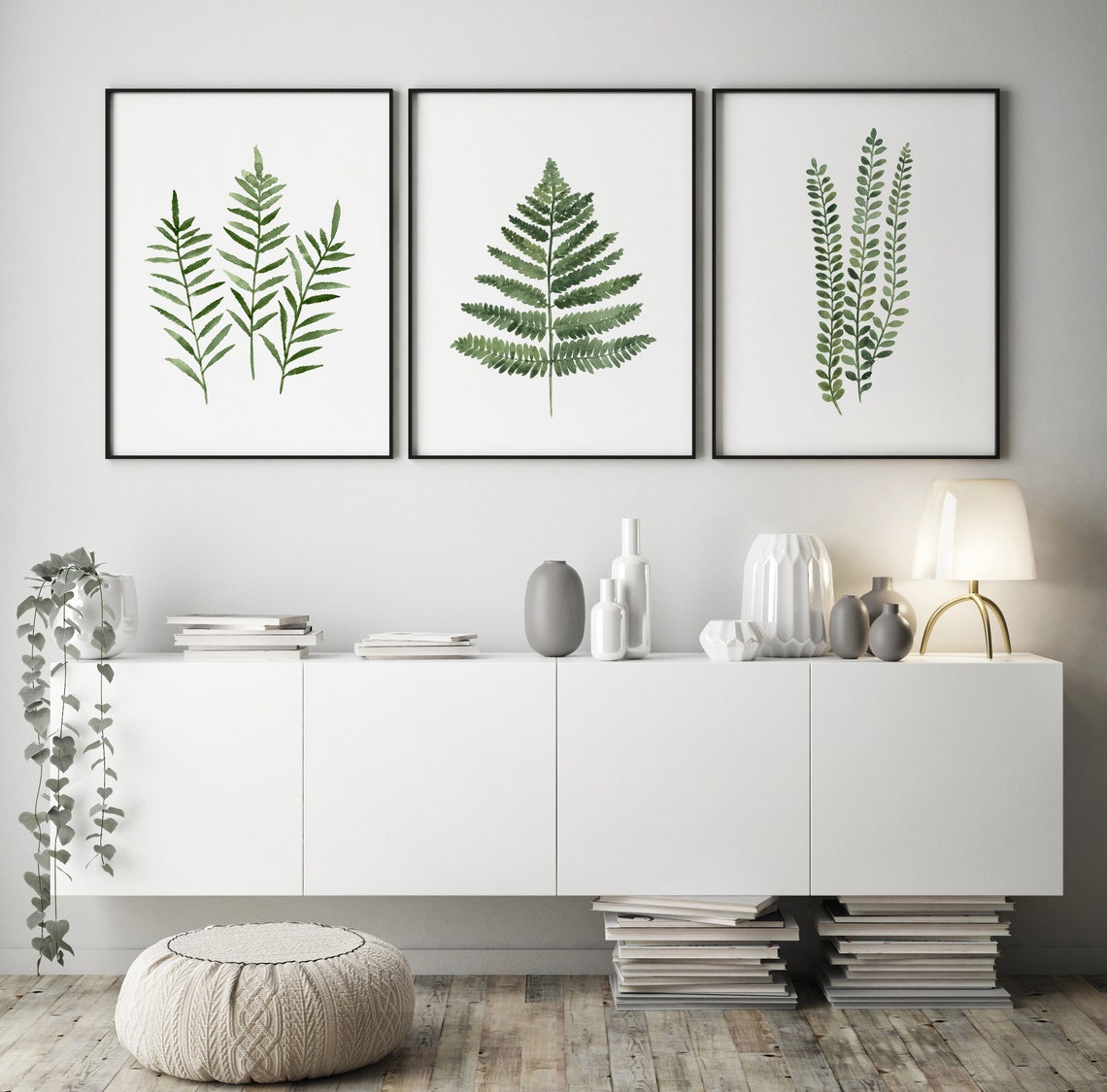 Fern Wall Art Fern Art Print Fern Wall Decor Fern Print - Etsy