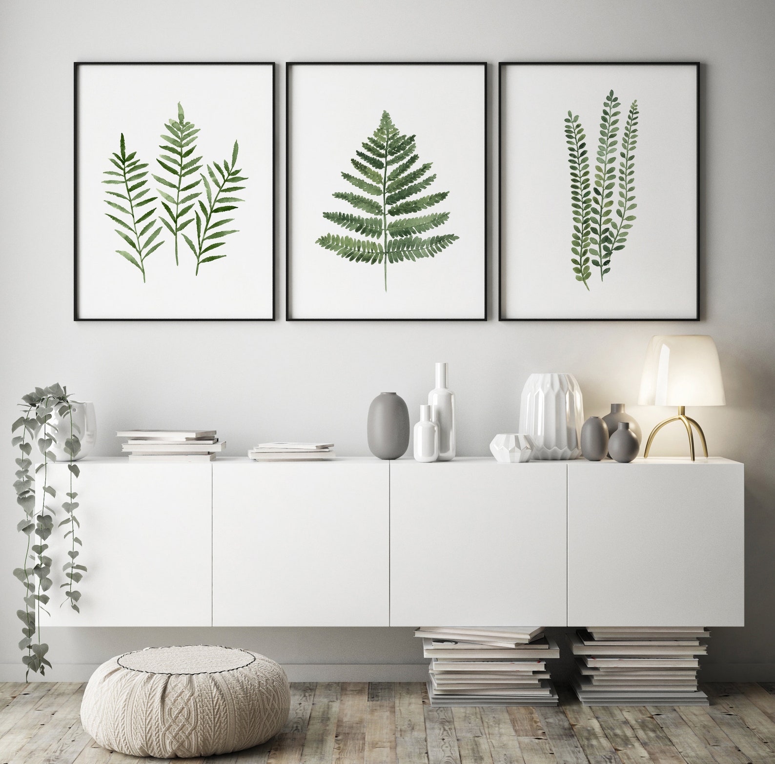 Fern Wall Art Fern Art Print Fern Wall Decor Fern Print - Etsy