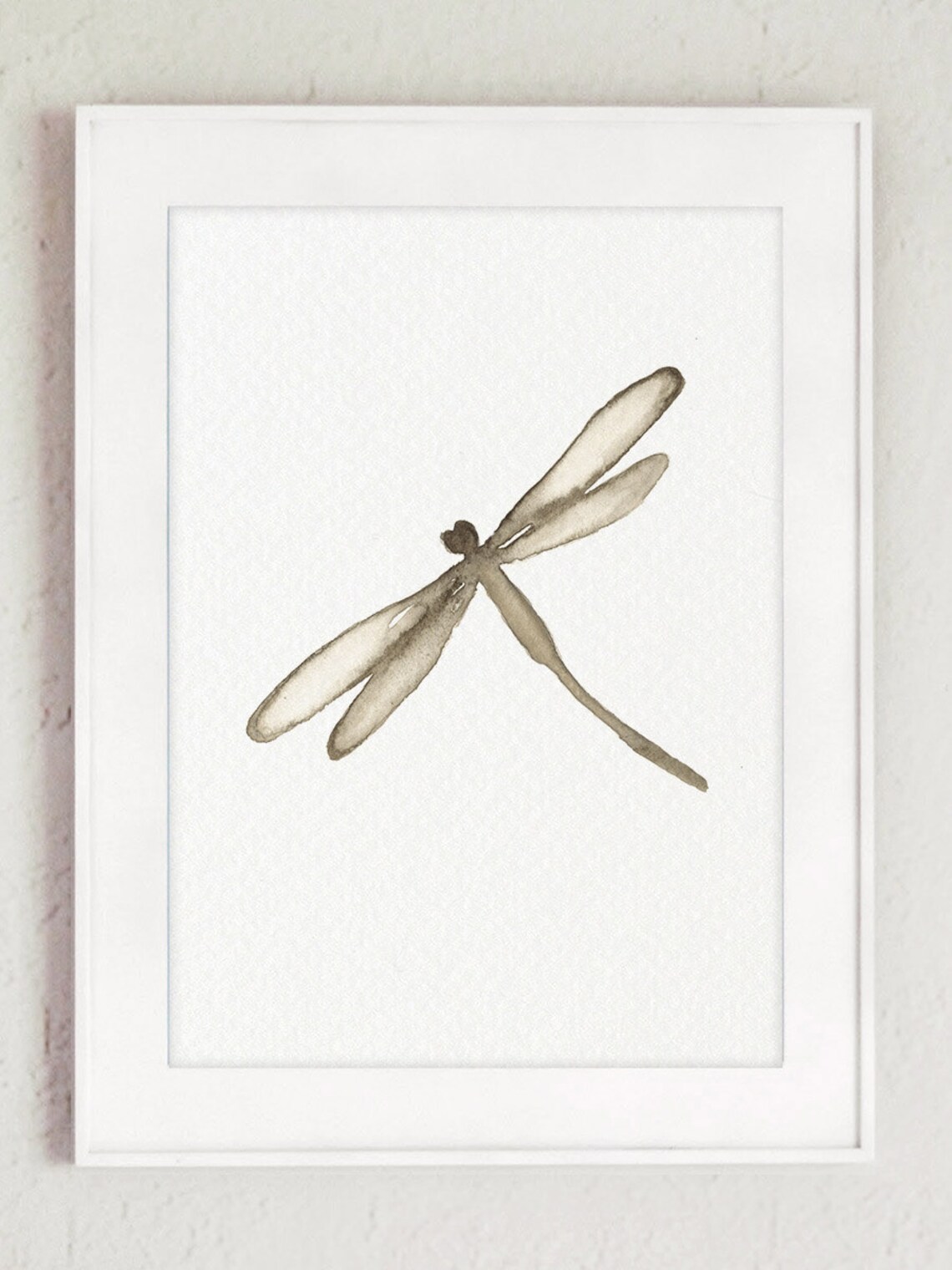 Dragonfly Wall Art Dragonfly Art Print Blue Dragonfly - Etsy