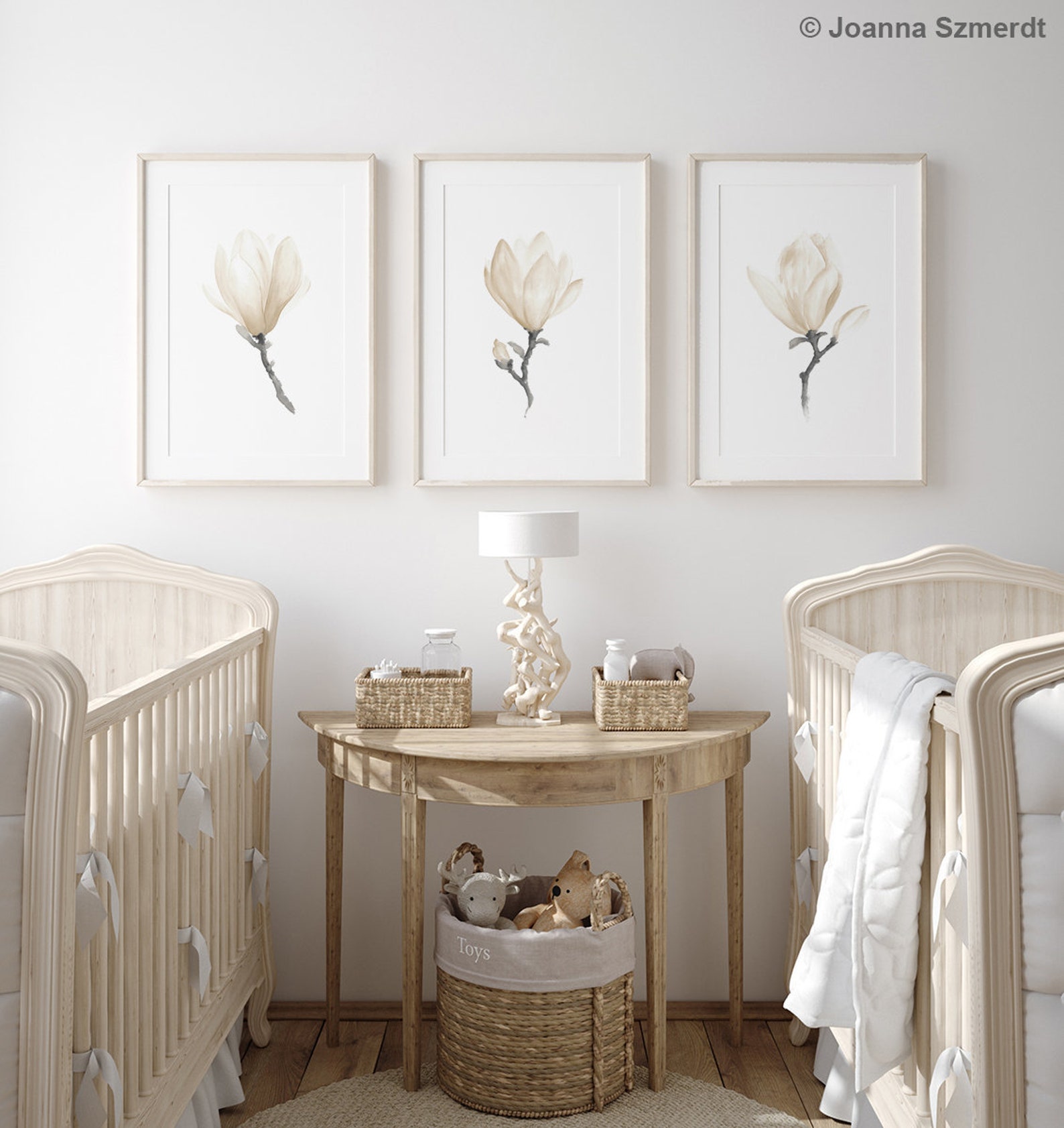 Magnolia Print Wall Art Magnolia Flower Magnolia Art Print - Etsy